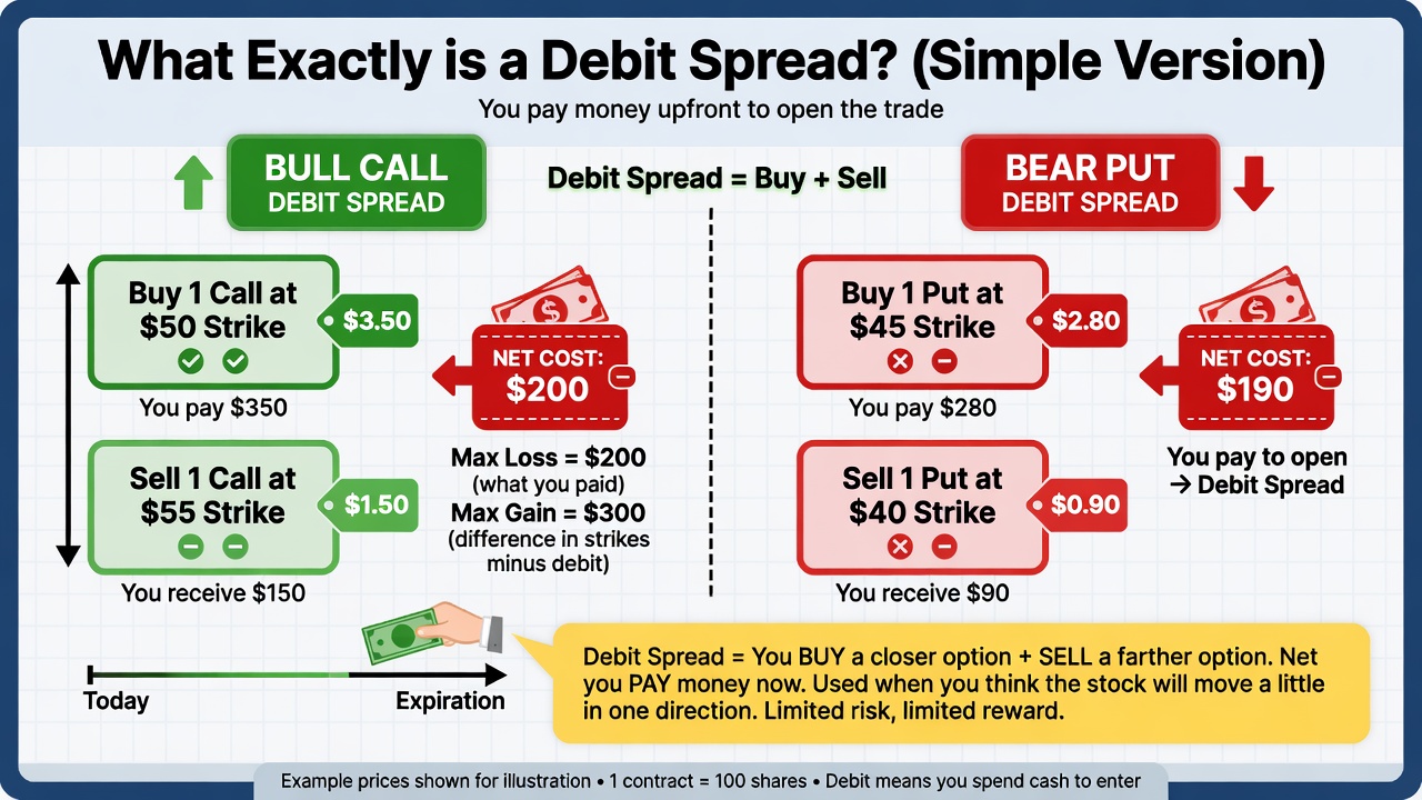 What Is A Debit Spread? The Ultimate Beginner’s Guide To Options